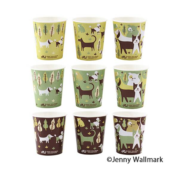 メーカー：サンナップ 　品番：C9050JWD   うがいや試飲に便利な3オンスカップ。3色×3柄の計9パターンのアソート。　　3色×3柄の計9パターンアソートになります。＜使用イメージ＞