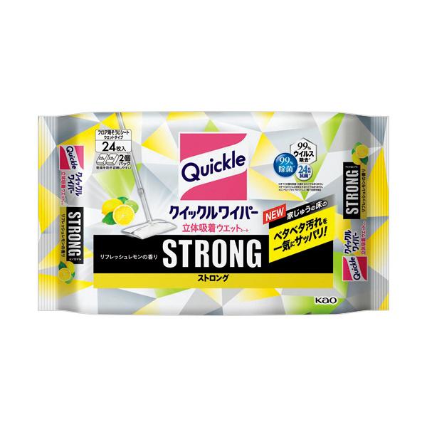 メーカー：花王   品番：379214   床のベタベタ汚れがゴシゴシしないで拭きとれる強力タイプの床用ウエットシート。