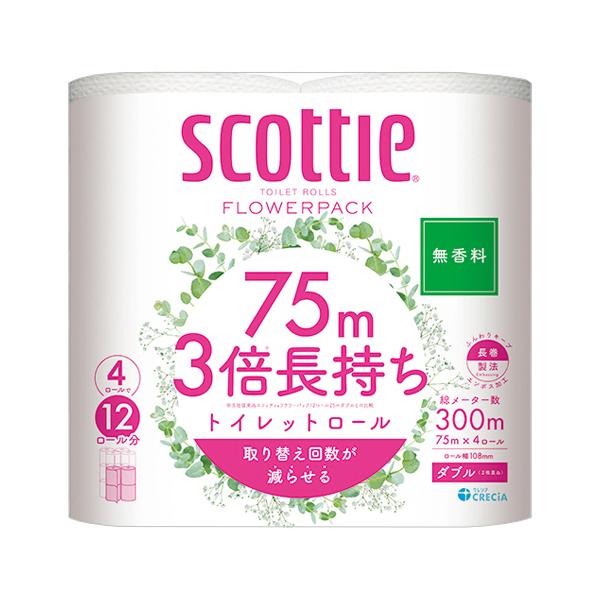 メーカー：日本製紙クレシア 　品番：22736   1ロールの長さが3倍！　　