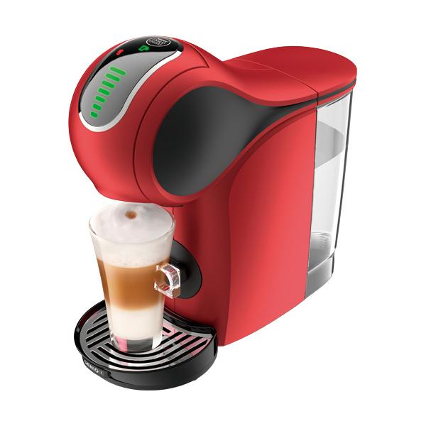 メーカー：ネスレ 　品番：EF1058-RM   一杯ずつの抽出で淹れたての味と香り。カプセル式本格カフェシステム。　　＜使用イメージ＞※商品はジェニオエス タッチのレッドメタルになります。
