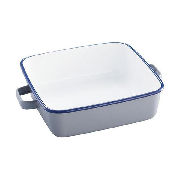 メーカー：富士ホーロー  品番：YY-HA.G  ハンドルが付いていることにより、食器・保存容器・調理器具として3役で使えて便利。