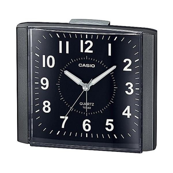 メーカー：カシオ　 品番：TQ-482-1JF  シンプルなデザインのスタンダードタイプの目覚まし時計です。　　