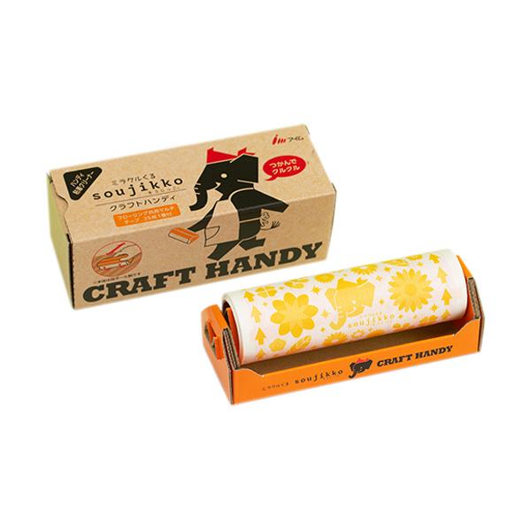 メーカー：アイム 　品番：388178   部屋にもなじむかわいいデザインの粘着クリーナー。　　＜使用イメージ＞＜使用イメージ＞