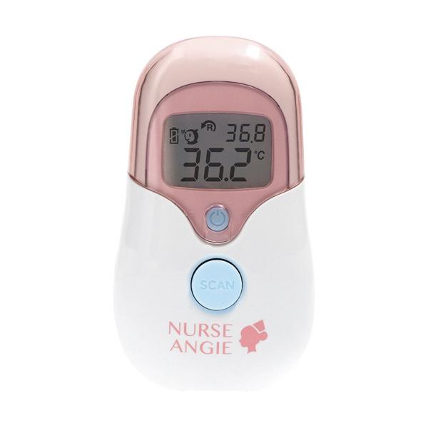 メーカー：カスタム   品番：NIR-02   額に近づけてスムーズ検温。コンパクトタイプの非接触式体温計。
