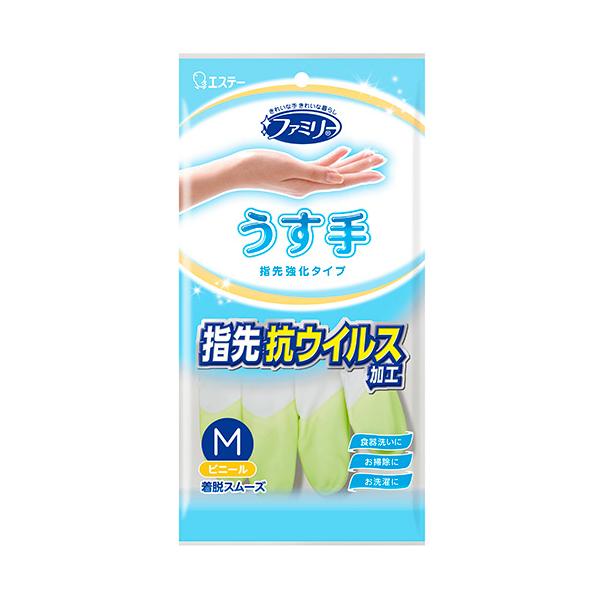 メーカー：エステー　品番：722402　手袋全体の抗菌効果に加え、手袋表面に抗ウイルス効果。