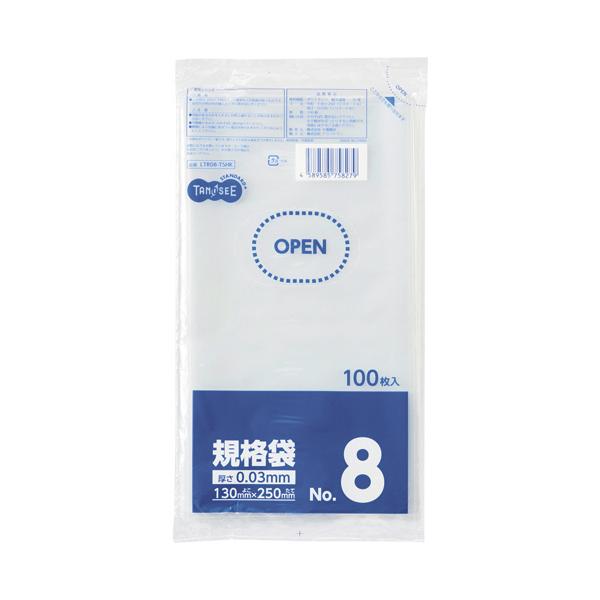 メーカー：オリジナル 　品番：LTR08-TSHK   0.03mm厚の透明規格袋。　　＜使用イメージ＞