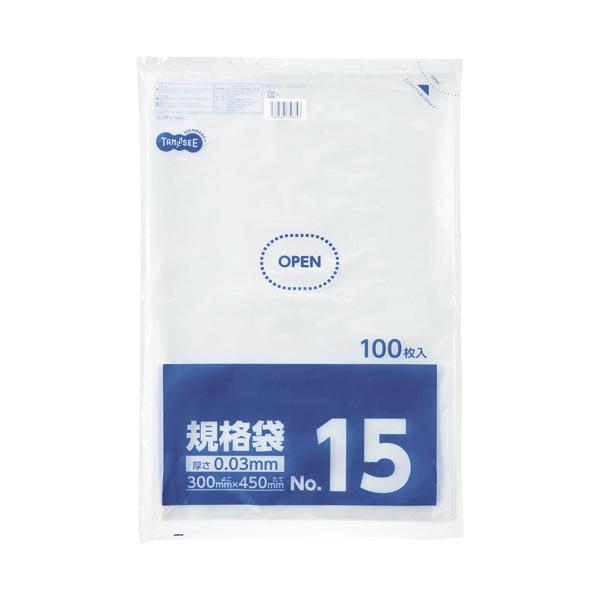 メーカー：オリジナル 　品番：LTR15-TSHK   0.03mm厚の透明規格袋。　　＜使用イメージ＞<BR>商品のサイズは15号になります。