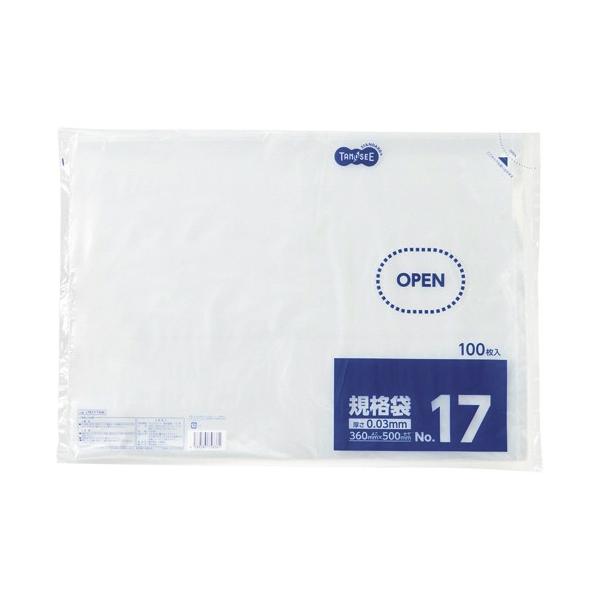 メーカー：オリジナル 　品番：LTR17-TSHK   0.03mm厚の透明規格袋。　　＜使用イメージ＞<BR>商品のサイズは17号になります。