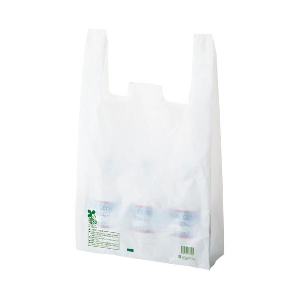 メーカー：オリジナル　品番：TSHK-MWB10　バイオマス配合なので無償配布可能！環境に配慮したレジ袋。　