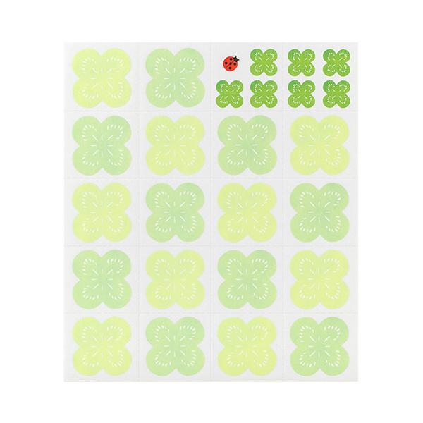 メーカー：ミドリ　 品番：83711006  色紙に貼って便利なシール！　　＜パッケージ＞