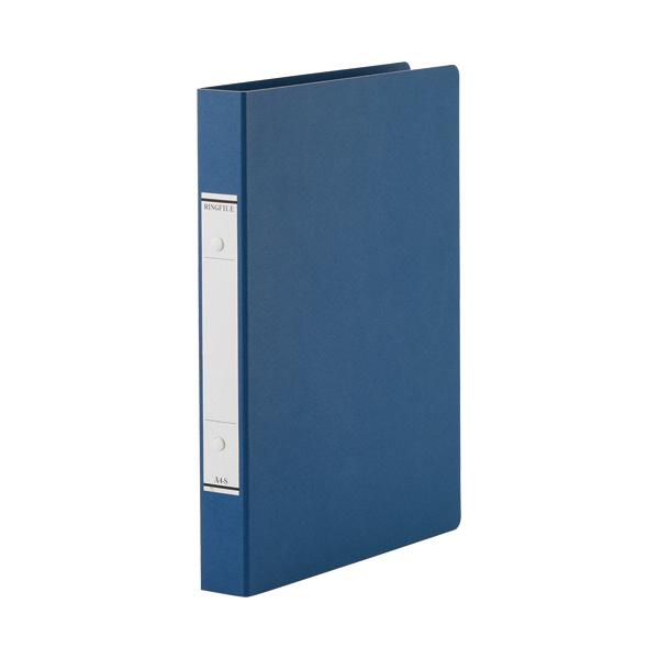 メーカー：オリジナル　 品番：NKRF-A4SB  シックな色合いと価格が魅力の紙表紙ファイル。　　＜金属とじ具＞