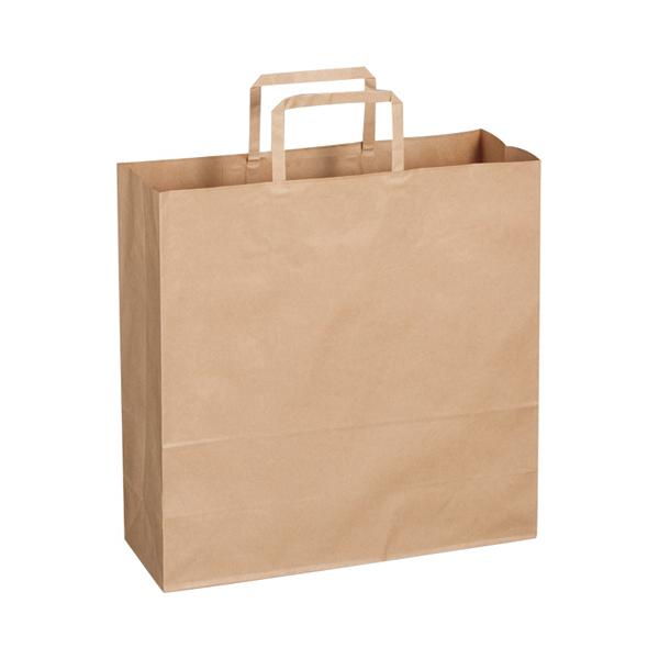 メーカー：オリジナル 　品番：OT-BY-M   安心の日本製。平紐の紙手提げ袋。　　