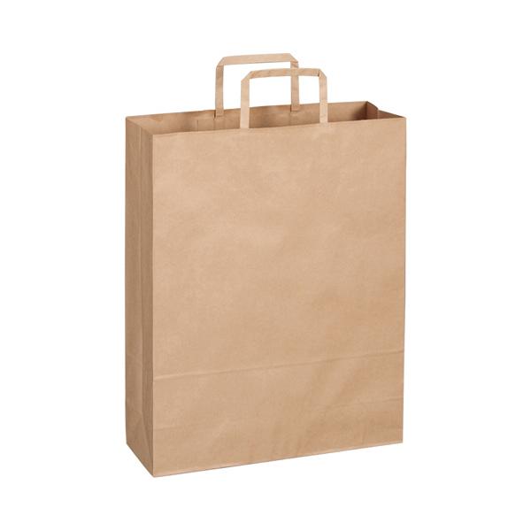 メーカー：オリジナル 　品番：OT-BY-L   安心の日本製。平紐の紙手提げ袋。　　