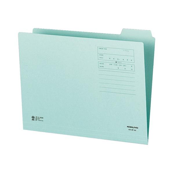 メーカー：コクヨ  品番：A4-4F-4B  細かく分類できて検索しやすい、見出し山4つの1/4カットフォルダー。