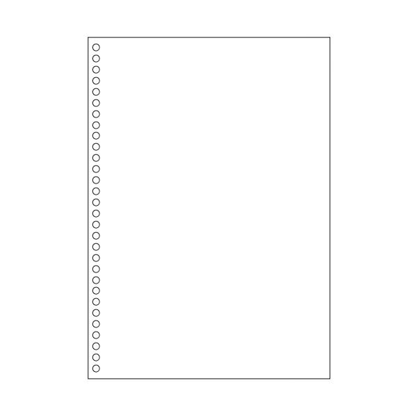 メーカー：オリジナル 　品番：FSCT2049S   コピー用紙より便利！ヒサゴ共同企画商品のマルチプリンタ帳票　　＜寸法図＞<BR>単位：mm＜保存に便利な保管箱入＞