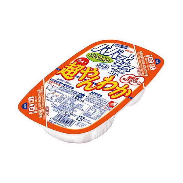メーカー：はごろもフーズ　品番：870204　便利な小分けタイプ。とってもやわらかな「超やんわか」パックごはん。