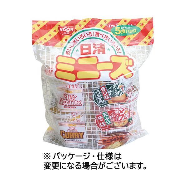 メーカー：日清食品　品番：968262　人気のミニカップ麺が５種類入った詰め合わせ。