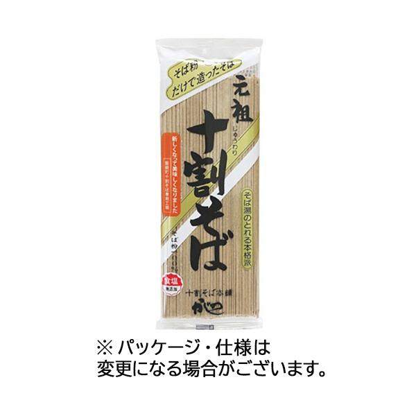 メーカー：山本かじの　 品番：81864  ゆで時間6分、むらし2分。そば粉100％、食塩無添加、十割蕎麦の乾麺。そば湯もおいしい。　　