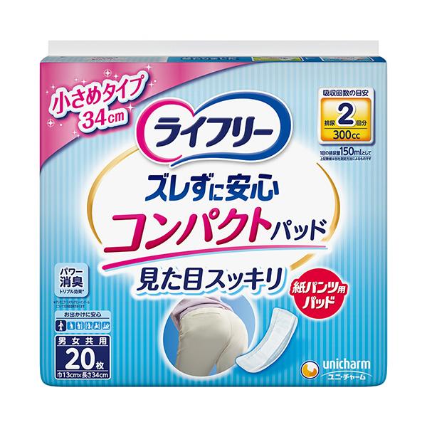 メーカー：ユニ・チャーム　品番：529087　超うすパンツにキレイに収まるサイズで、アウターの下着らしさや薄さを活かすパンツ用パッドです。　