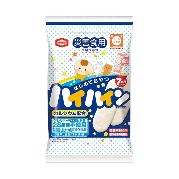 メーカー：尾西食品　品番：KH-01　幼児でも食べられるやわらかせんべい。　※非常時などは、ご納品に1カ月以上かかる場合がございます。
