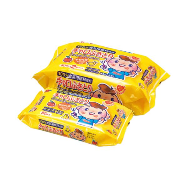 メーカー：ティー・エイチ・ティー  品番：4547  【ノンアルコール】お食事タイムの手や口のふきとりに使えるウェットティッシュ。