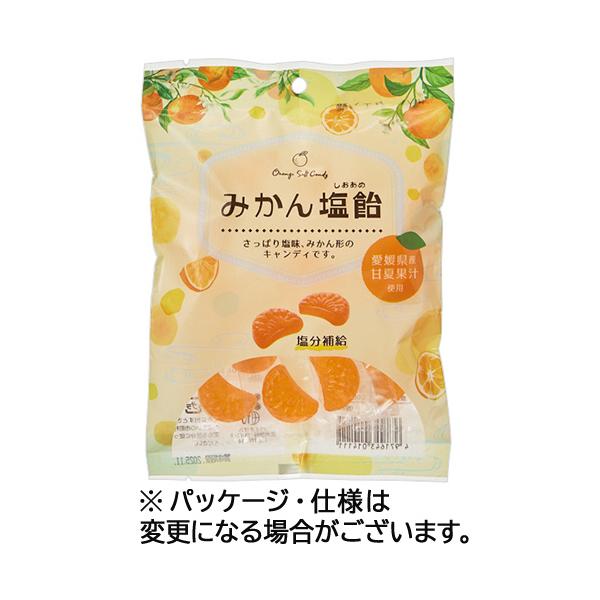 金扇ドロップス工業014111愛媛県産甘夏果汁を使用したさっぱり塩味のみかん型キャンディ。