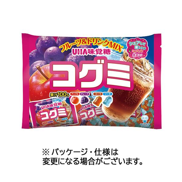 メーカー：ＵＨＡ味覚糖　 品番：765332  フルーツ＆ドリンクの4種アソート！ミニパックで携帯にもぴったり　　