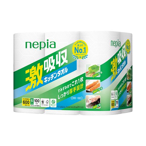 メーカー：王子ネピア　 品番：33541  すみずみまでこれ1枚、しっかり厚手設計　　