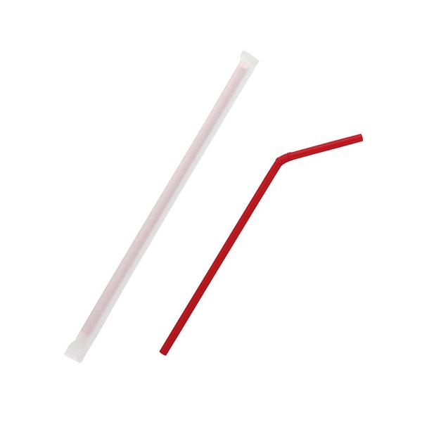 メーカー： 品番：#004712865  折れ曲がるフレキシブルタイプのストローです。　　＜パッケージ＞