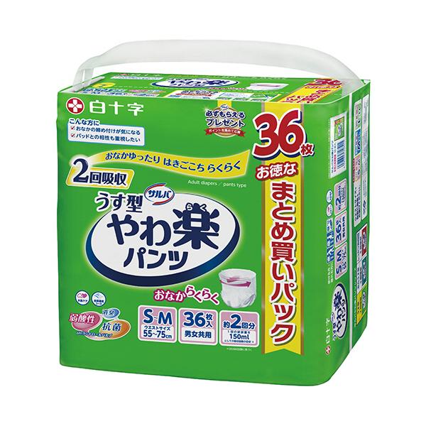 メーカー：白十字 　品番：395581   【パンツタイプ】お腹のゆとりとモレ防止の密着を両立！　　＜全方向フィット＞