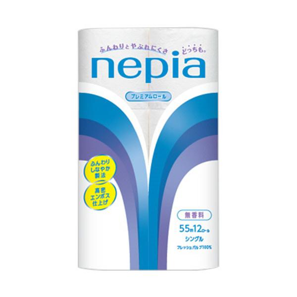 メーカー：王子ネピア　 品番：210667  パルプ繊維が長く、おしりを拭いてもほぐれにくく丈夫。　　＜エンボスタイプ＞