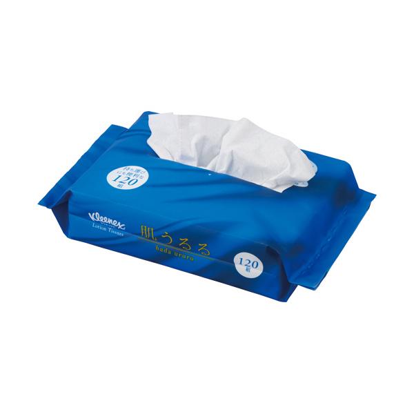 メーカー：日本製紙クレシア 　品番：48132   天然由来の保湿成分を配合した「しっとりなめらか」ティッシュ。　　