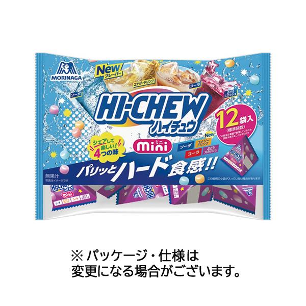 メーカー：森永製菓　品番：271880　1袋で4つの味が手軽に楽しめるミニサイズのハイチュウ。　
