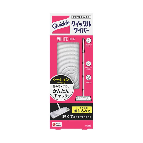 メーカー：花王　品番：262790　床面にしっかりフィットするヘッド部分がゴミを捕集！