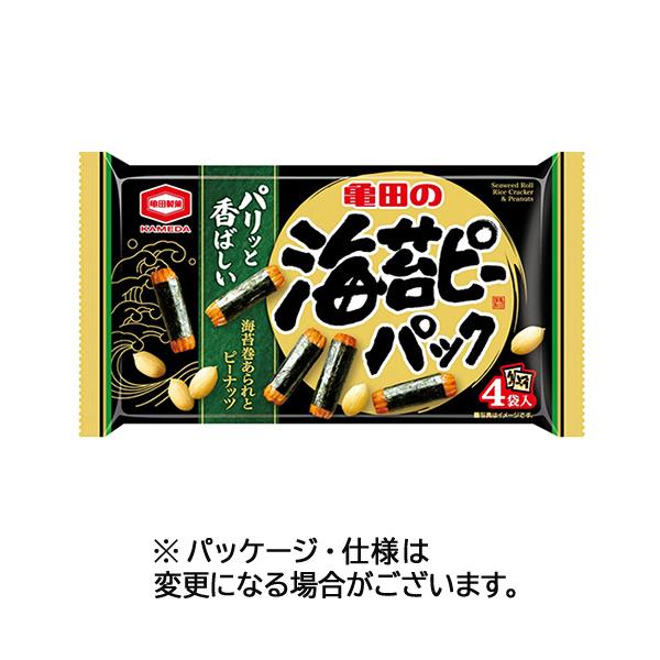 メーカー：亀田製菓　品番：204643　風味豊かな海苔巻と香ばしいピーナッツ！　