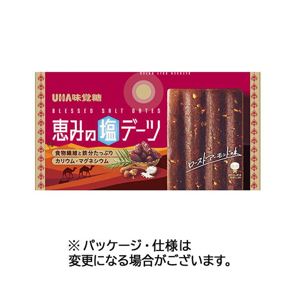 メーカー：ＵＨＡ味覚糖　品番：UM962132　塩とデーツでミネラル補給ができるカカオ加工食品で、デーツの素材由来の食物繊維を摂取できます。　