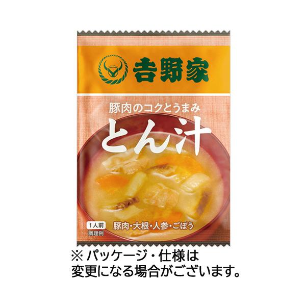 メーカー：吉野家　 品番：81514  お店の味を再現したフリーズドライのとん汁。　　