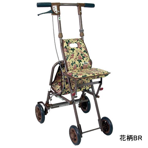 ○シングルタイヤで固定輪の最軽量タイプ！○手元2WAYブレーキシステムブレーキレバーを上に引けば（握れば）ブレーキ、下に倒せば駐車ストッパーの便利な一体型手元ブレーキ○収納に便利な折りたたみ機能付き○アルミフレーム○摩擦に強い車輪○便利な傘...