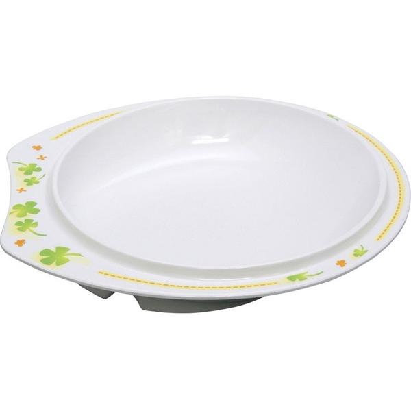 ・持ちやすく進化した自助食器シリーズ。滑り止め効果がアップ！！・スプーンですくいやすく、食べ物が外に逃げないデザインです。・食器のフチは広くしっかりとしたつかみやすいフチです。・食器底部のすべり止め加工が新しくなりました。食器をすべりにくく...