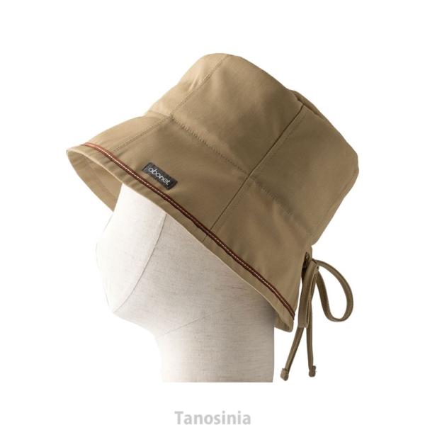 アボネット+ジャリ　ハットデニムの仕様●サイズ（頭囲）／55〜57cm●重さ／約140g●材質／表地：綿65％・ポリエステル35％（抗菌消臭）、裏地：ポリエステル100％（吸汗加工）、緩衝材：ポリエチレンビーズ（ソフト）●生産国／日本●手洗...