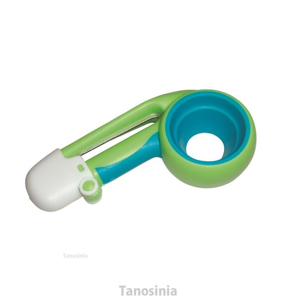 マルチオープナー　開適生活！の仕様●サイズ／12.6×6.2×3cm●重さ／62g●材質／ブレード：ステンレス鋼、本体：ポリプロピレン樹脂・エラストマー樹脂、キャップ：ポリプロピレン樹脂●耐熱温度／80℃●生産国／中国マルチオープナー　開適...