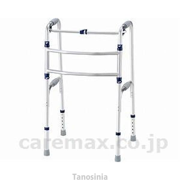 セーフティーアーム　交互式　ハイタイプの仕様●サイズ／幅（前）53・（後）57×奥行47.5〜49×高さ79.5〜89.5（5段階／2.5cm）cm、折りたたみ時：幅53×奥行12×高さ81.5cm、ハンドル内幅：46cm、下段グリップ高：...