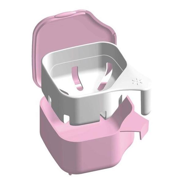 ・水切りカゴ中央の凹みに錠剤が収まるので、入れ歯全体に泡が広がり洗浄できます。・洗浄後のすすぎに便利な水切りカゴ付。JANコード：4971902070117 4971902070124【 当日〜翌日発送可（土・日除く） 】