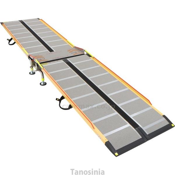 ケアスロープJ CS-150＋240C＋ジョイント台 ケアメディックス 4958519520044の仕様●サイズ／CS-150：幅70×長さ150cm、CS-240C：幅70×長さ240cm、ジョイント台：幅78×長さ42.5×高さ21〜2...