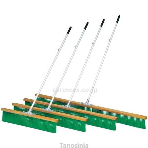 コートブラシスリムS180S G2 G-1608の仕様●サイズ／幅180cm、ブラシ：長さ約12cm、柄：2.54×135cm●重さ／4.7kg●材質／ブラシ：シダ、柄：アルミパイプアルマイト仕上●補強ステー付、柄固定フック付●簡単組立商品...