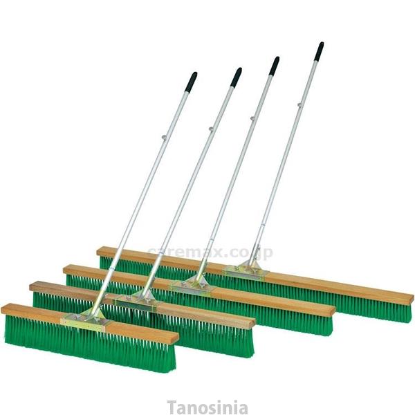 コートブラシN120の仕様●サイズ／幅120cm、ブラシ：長さ約14cm、柄：φ2.54×135cm●重さ／3.8kg●材質／ブラシ：PVC、柄：アルミパイプアルマイト仕上●柄固定フック付●簡単組立商品の説明・補強入り一体型大型ジョイント金...