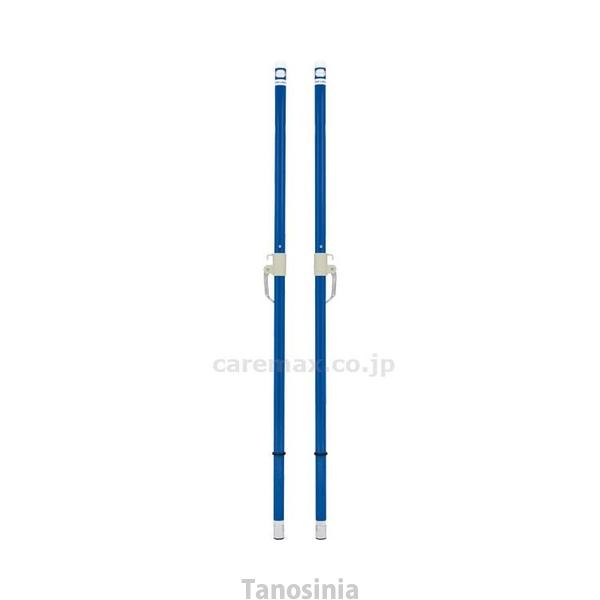 バドミントン支柱・床下調節式 B-2373　2本組 トーエイライト 4518891265041 k23-mkの仕様●サイズ／φ4cm、高さ155cm●重さ／12.5kg/組●ワンタッチスライドフック付、スライドフック落下止用ゴム付●既設体育...