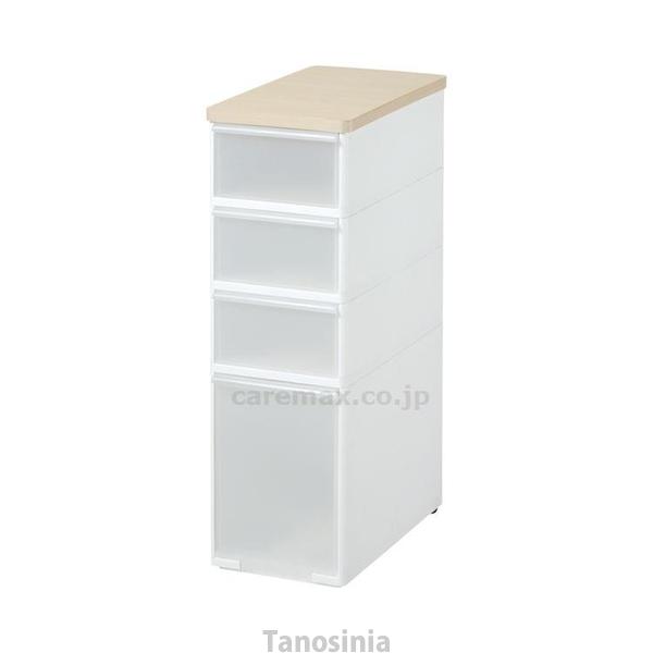 耐熱木天板ストッカーの仕様●サイズ／約幅27.2×奥行46.5×高さ81.8cm●重さ／7.2kg●材質／本体・引き出し：ポリプロピレン、木天板（表面）：化粧合板（メラニン加工）、木天板（芯材）：繊維材（MDF）●生産国／日本商品の説明・キ...