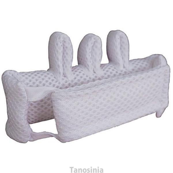 ・拘縮の酷い方の手の臭気の軽減とヌメリの軽減及び水虫対策に。●サイズ／φ4×長さ12cm●重さ／23g●材質／クッション:ポリエチレン、カバー：ポリエステル●生産国／日本●洗濯機可（50℃以下）●脱水機可●抗菌加工、防カビ加工、制菌加工、通...