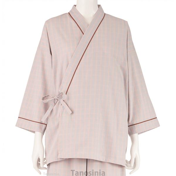 患者衣じんべいの仕様●サイズ（身長）／S：140〜155cm、M：150〜165cm、L：160〜175cm、LL：175〜185cm、3L：185〜195cm●素材／綿50％、ポリエステル50％●生産国／中国●洗濯機可（40℃）●脱水機可...